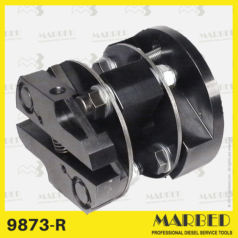 Marbed 9873-R Coupling System Half - ISO 4008 Compliant, Anti-backlash